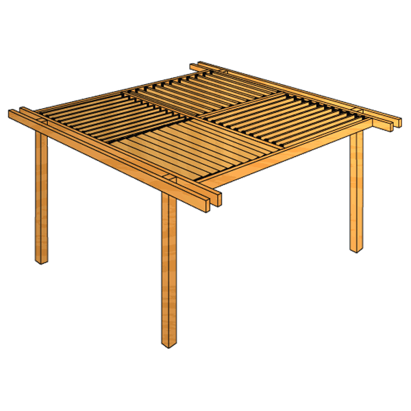 DIY Louvered Projects | Louvered Pergola | FLEXfence