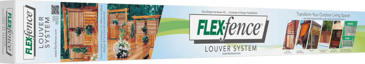 FLEXfence Louver System | DIY Louver Kit | FLEXfence