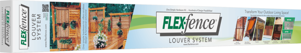 FLEXfence Louver System | DIY Louver Kit | FLEXfence