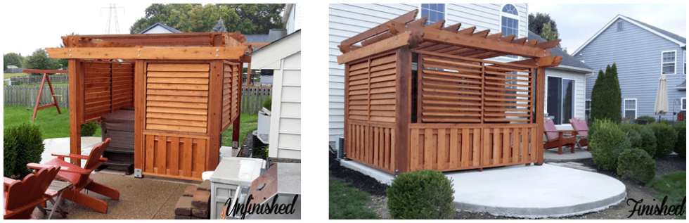 Pergola Louvers | Outdoor DIY Louver Kit for Decks, Fences, Pergola ...